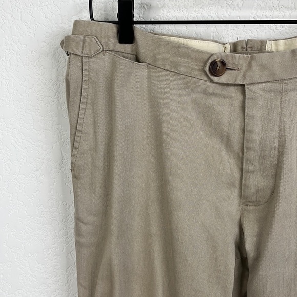 Proper Cloth | Pants | Proper Cloth Side Belt Tab Closure Flat Front ...